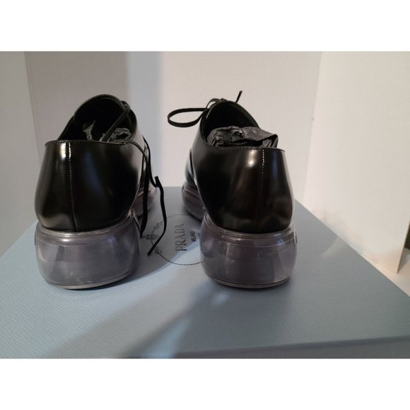 Prada | Shoes | Parada Womens Calzature Donna Black Shoe Transparent ...